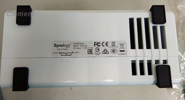 Mr. 克萊門: [開箱] Synology DS218j開箱與硬體安裝
