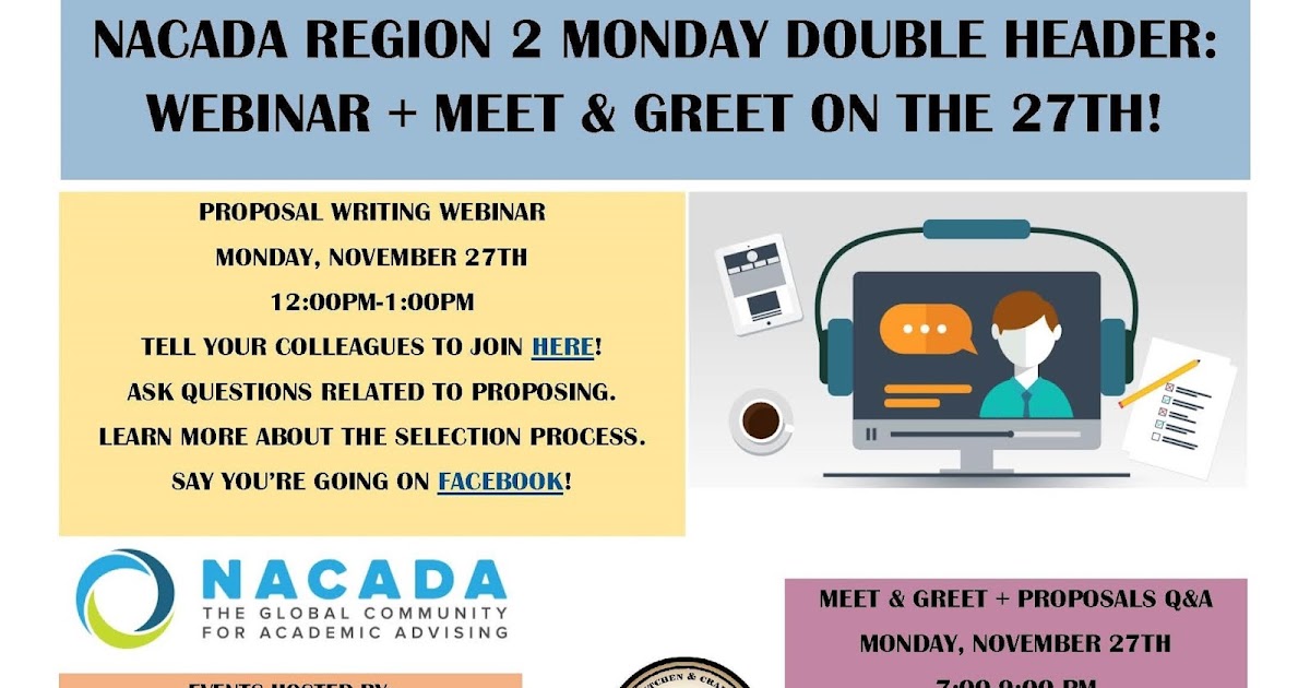 NACADA Region 2: Submitting a Proposal for the 2018 Regional Conference ...