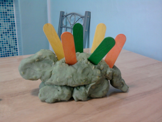 In Our World: Playdough Dinosaurs