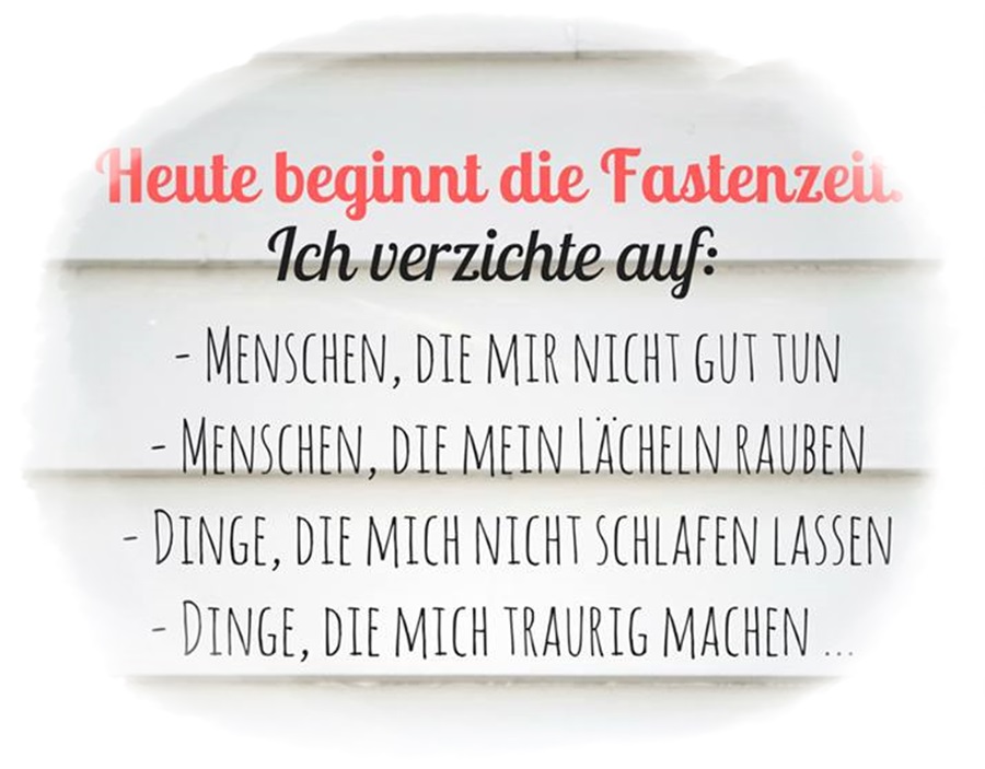 wupperbaers Bären und anderes Getier: Die Fastenzeit hat begonnen....