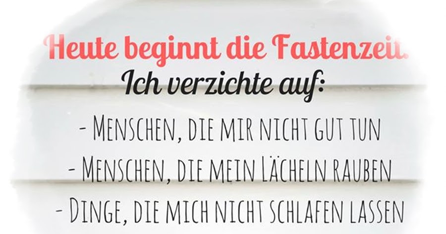 wupperbaers Bären und anderes Getier: Die Fastenzeit hat begonnen....