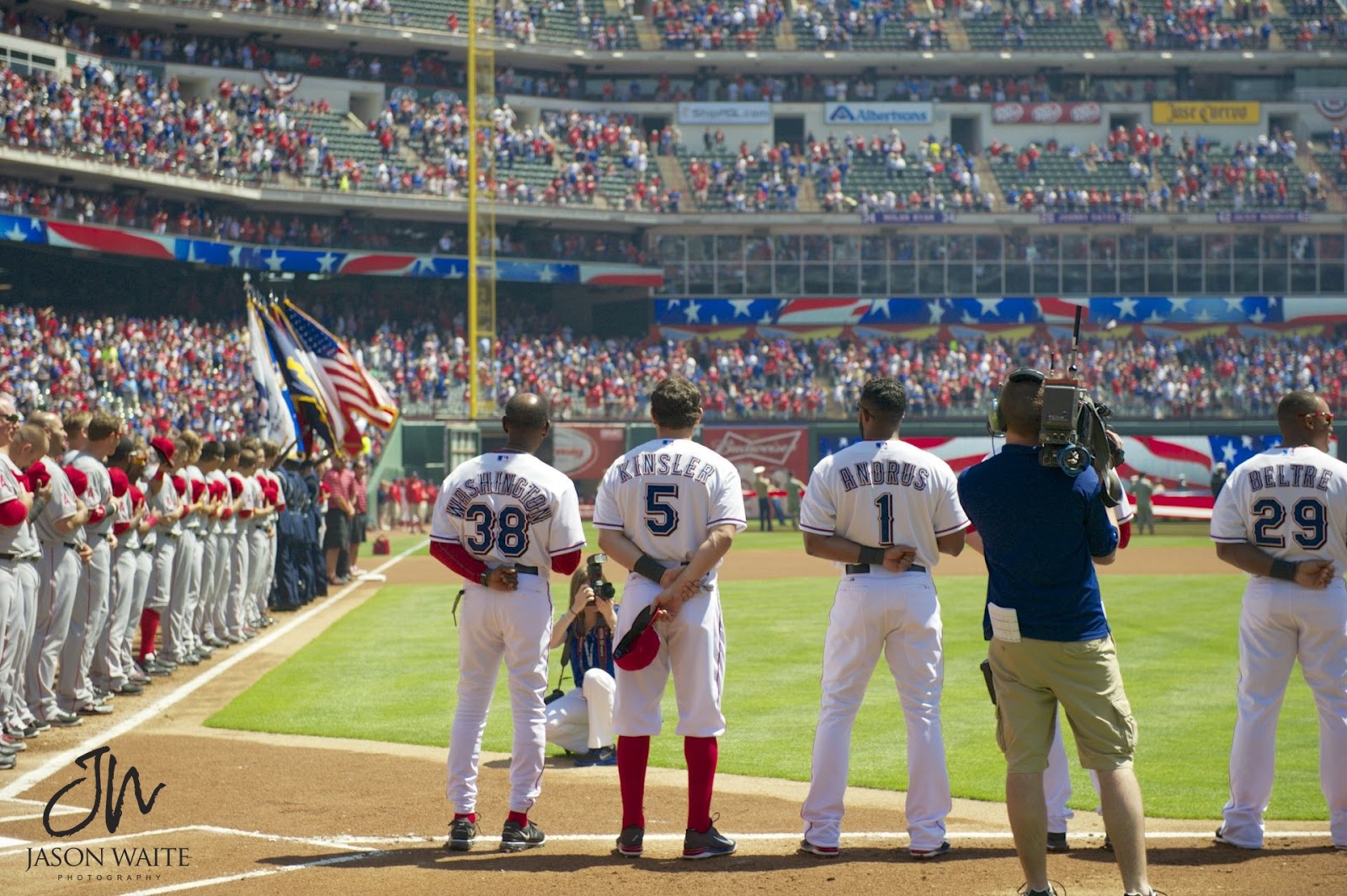 Texas Rangers Opening Day 2013 | DFW Sports PhotographerJason Waite ...