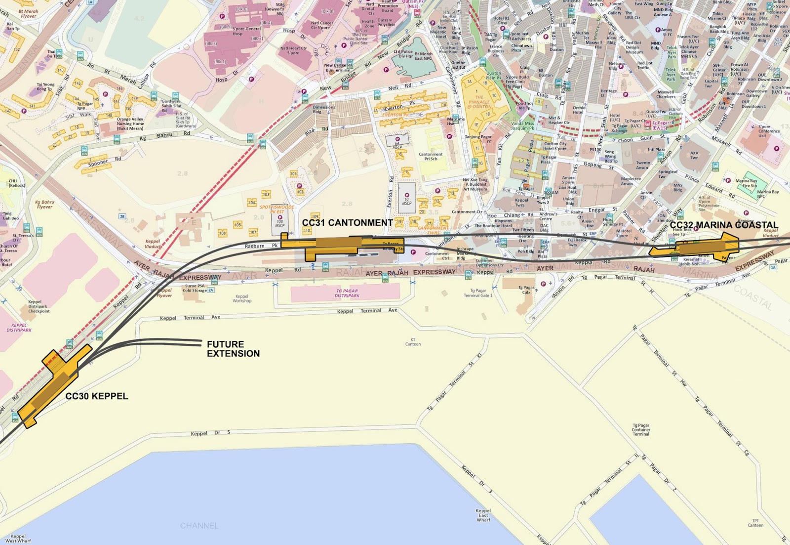 Circle Line 6 Construction: CCL6 Route and Station Predictions