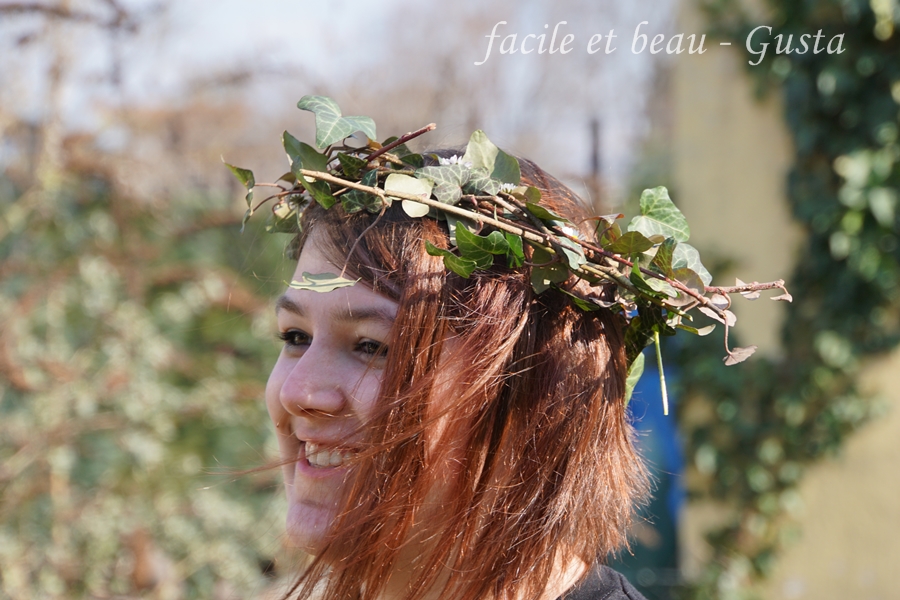 facile et beau - Gusta: Efeukranz