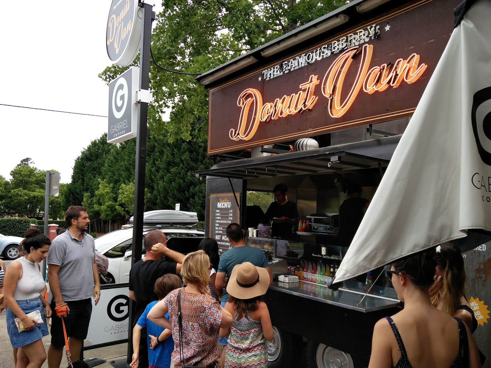 The Famous Berry Doughnut Van