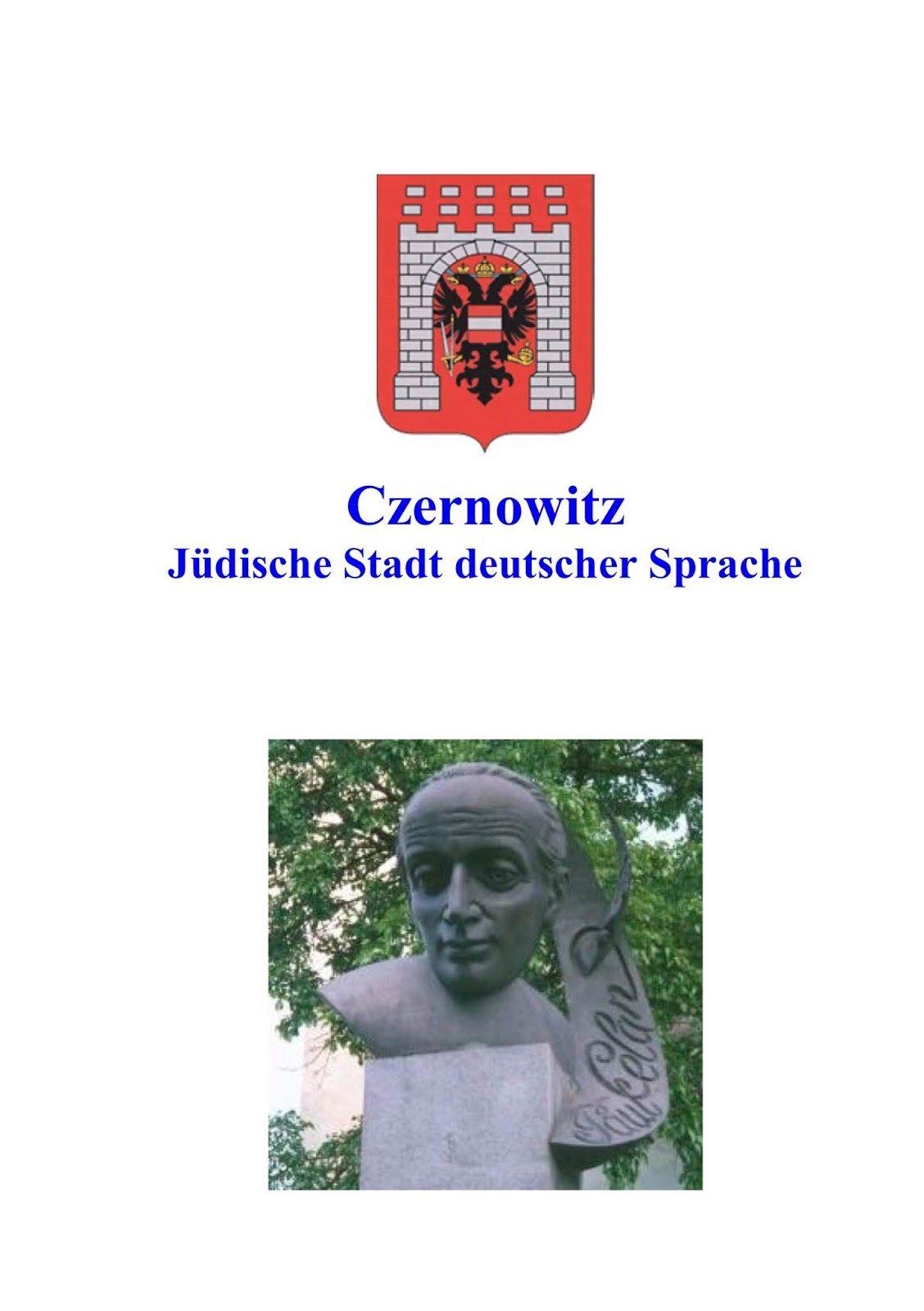 Czernowitz Book Corner: Czernowitz: Jüdische Stadt deutscher Sprache ...