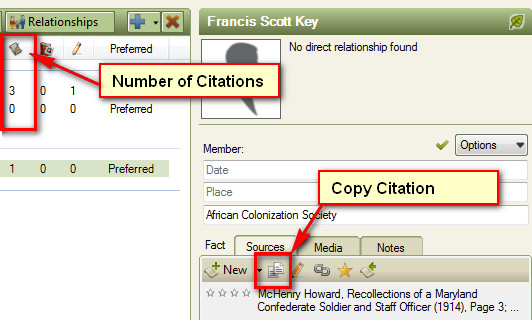 Family Tree Maker User: How to Copy and Paste a Citation