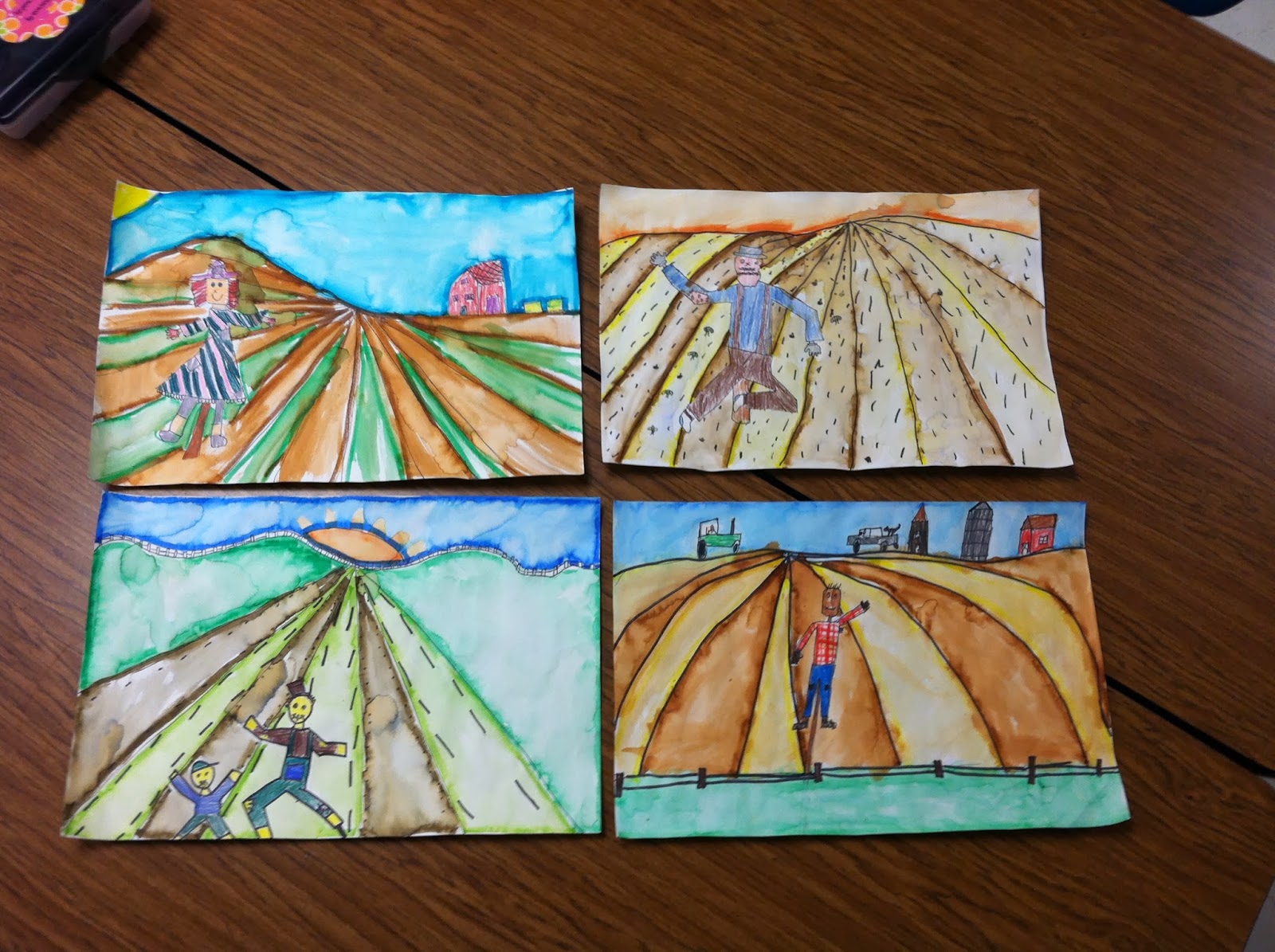 Wahoo for Art!: Scarecrows