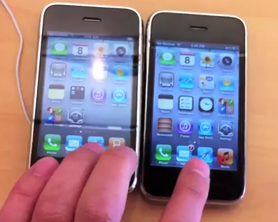 El Aipple Blog: VIDEO: iOS 5 vs. iOS 4.3.3