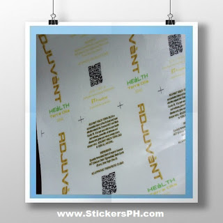 Cosmetic Sticker Labels - StickersPH.com Philippines