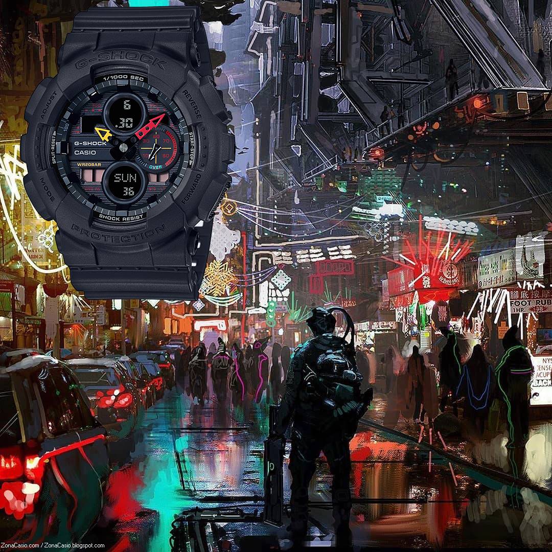 Zona Casio: Mezcla de techno y ciberpunk en las Neo Tokyo Series