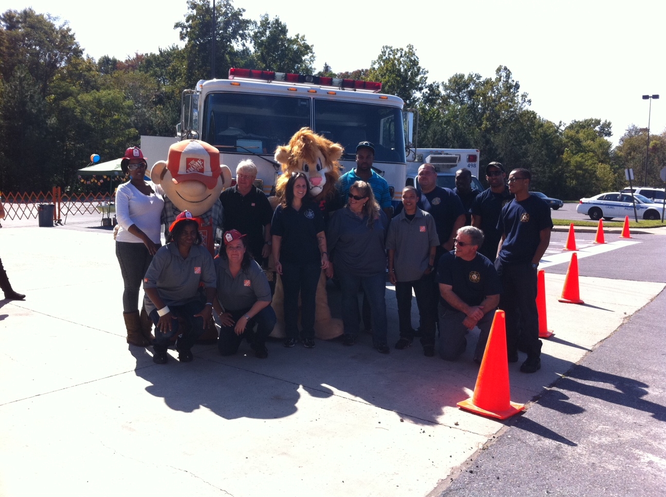 Laurel Volunteer Rescue Squad Held a Fire Prevention Day