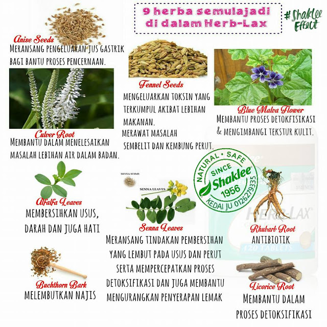 Vitamin Sihat Semulajadi: MANFAAT DAN KEBAIKAN HERBLAX SHAKLEE