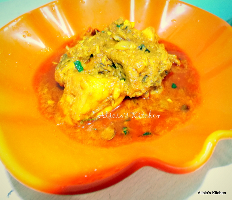 Antara's Kitchen: Chicken Kolhapuri recipe