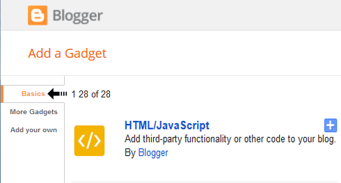 Text Customization inside HTML/JavaScript Gadget in Blogger ...