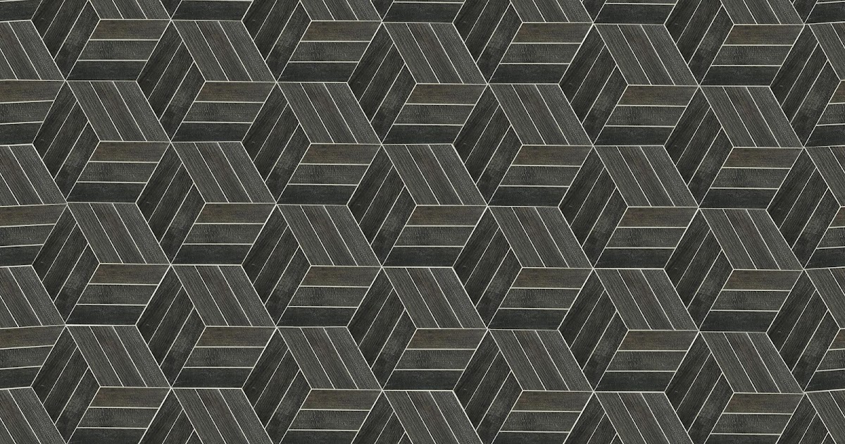 Black Wood Parquet Cubes Texture (Maps) | Texturise Free Seamless ...