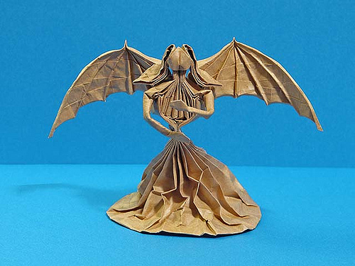 El arte del Origami: La Dama