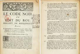 Hoydens & Firebrands: THE CODE NOIR