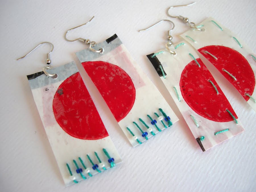 Fishes Make Wishes: Fused plastic bag