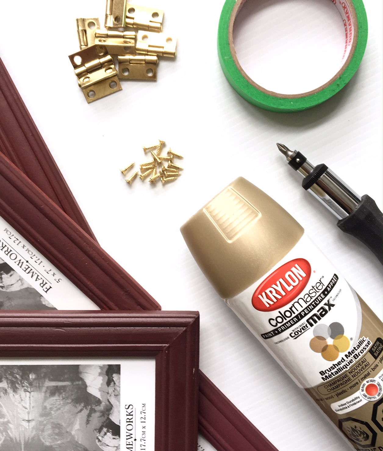 Modern Holiday Home: DIY Lantern With Picture Frames - Harlow & Thistle