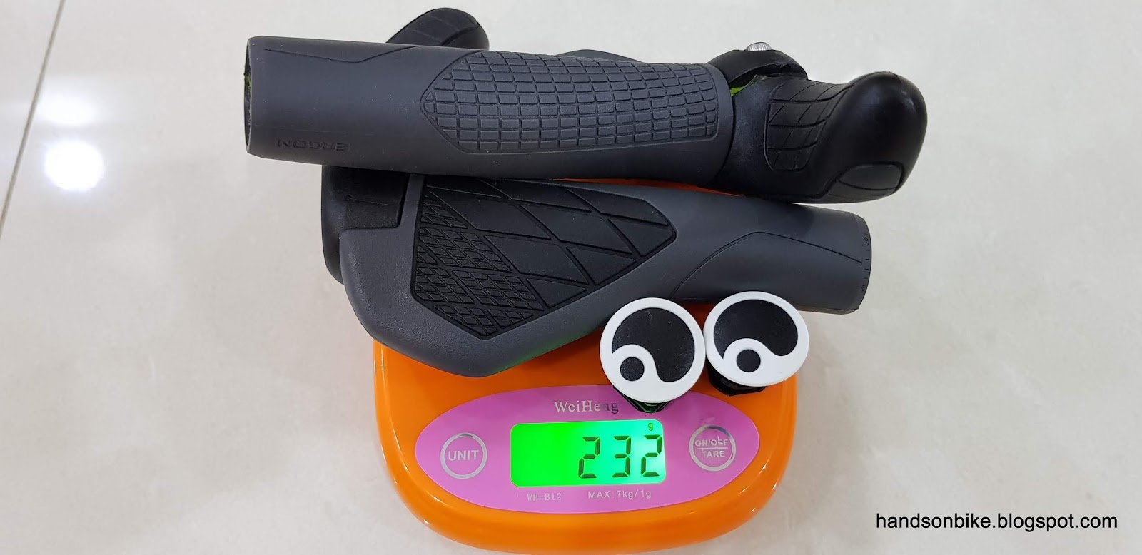 Hands On Bike: Bike Friday HaD: Ergon GS3 Grips, Handlebar and Stem