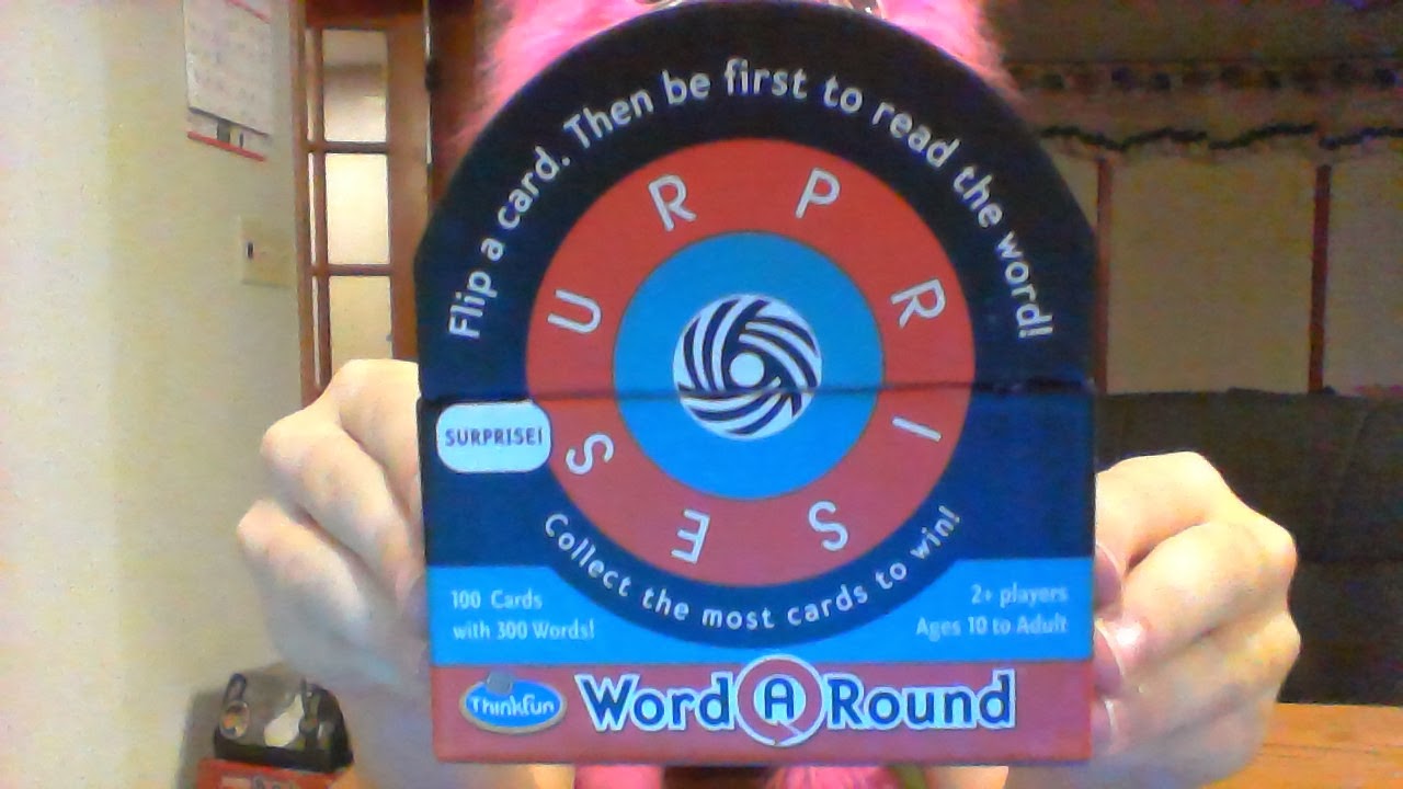 How to Game With the Gamelady: How to play "Word A Round" By Thinkfun