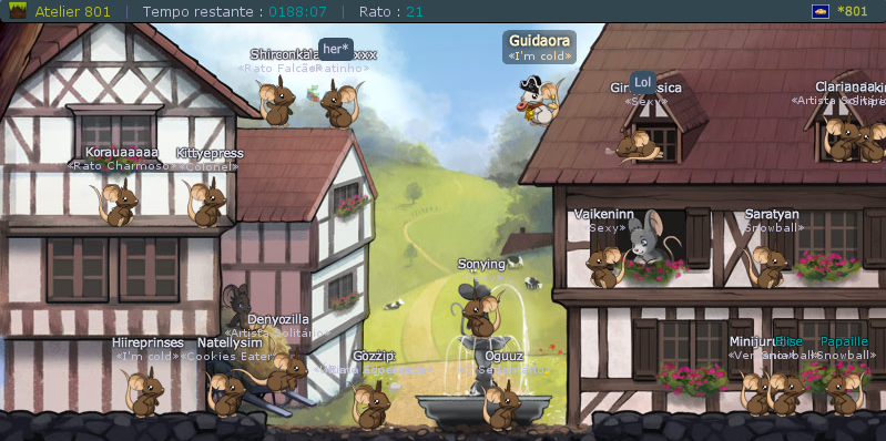 Jornal Mice & Diversão: [Novidade] Nova sala 801 - Vila do Transformice