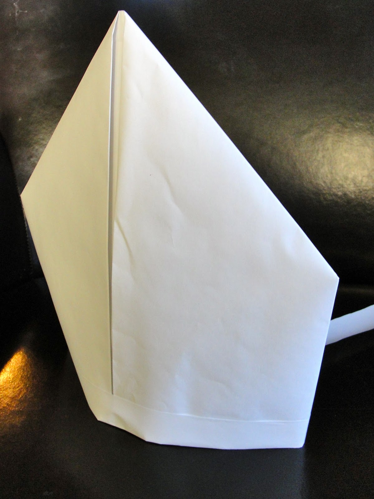 How To Make A Pope Hat Out Of Paper