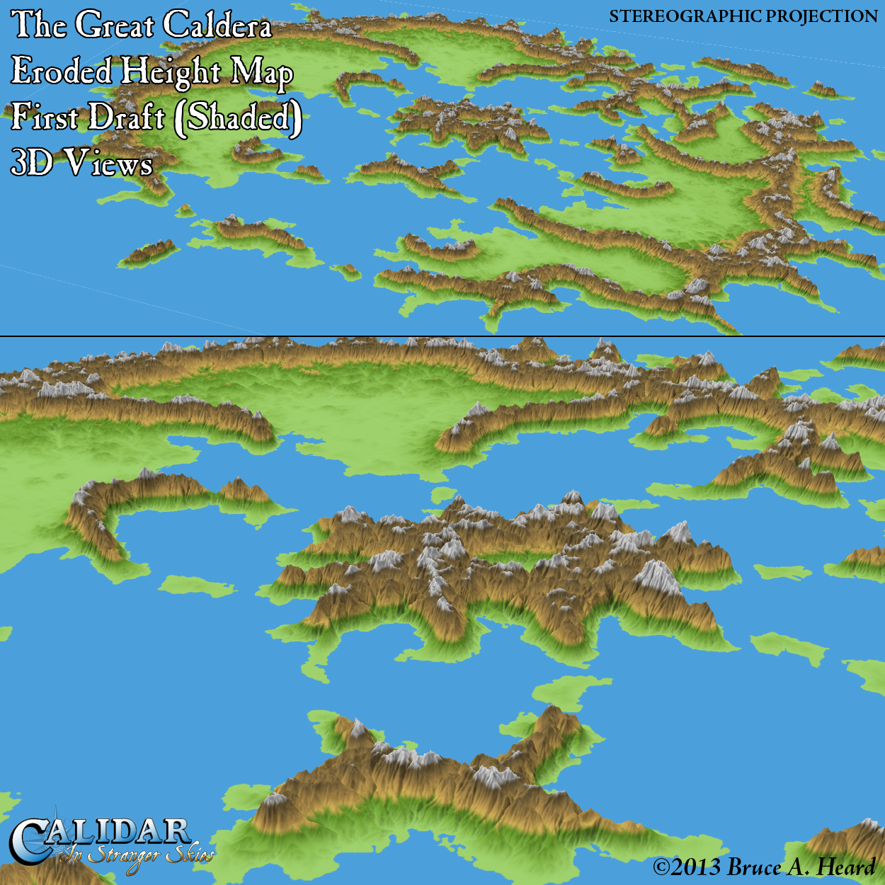 The Cartography of Thorfinn Tait: Maps of the Day 4-8: Building the ...