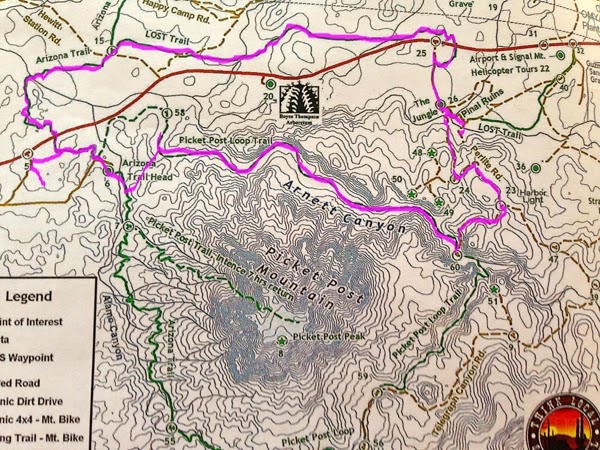 Camping and Horses : PINAL RUINS AND ARNETT CANYON