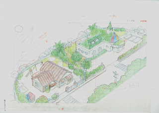 Living Lines Library: 崖の上のポニョ / Ponyo (2008) - Layout Design