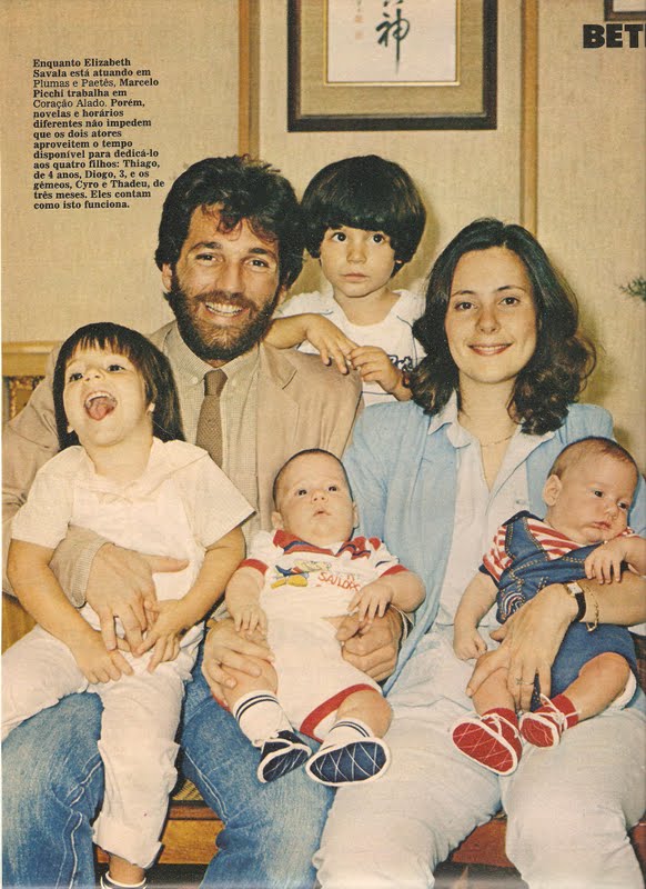 revista amiga & novelas: BETH SAVALLA E MARCELO PICCHI