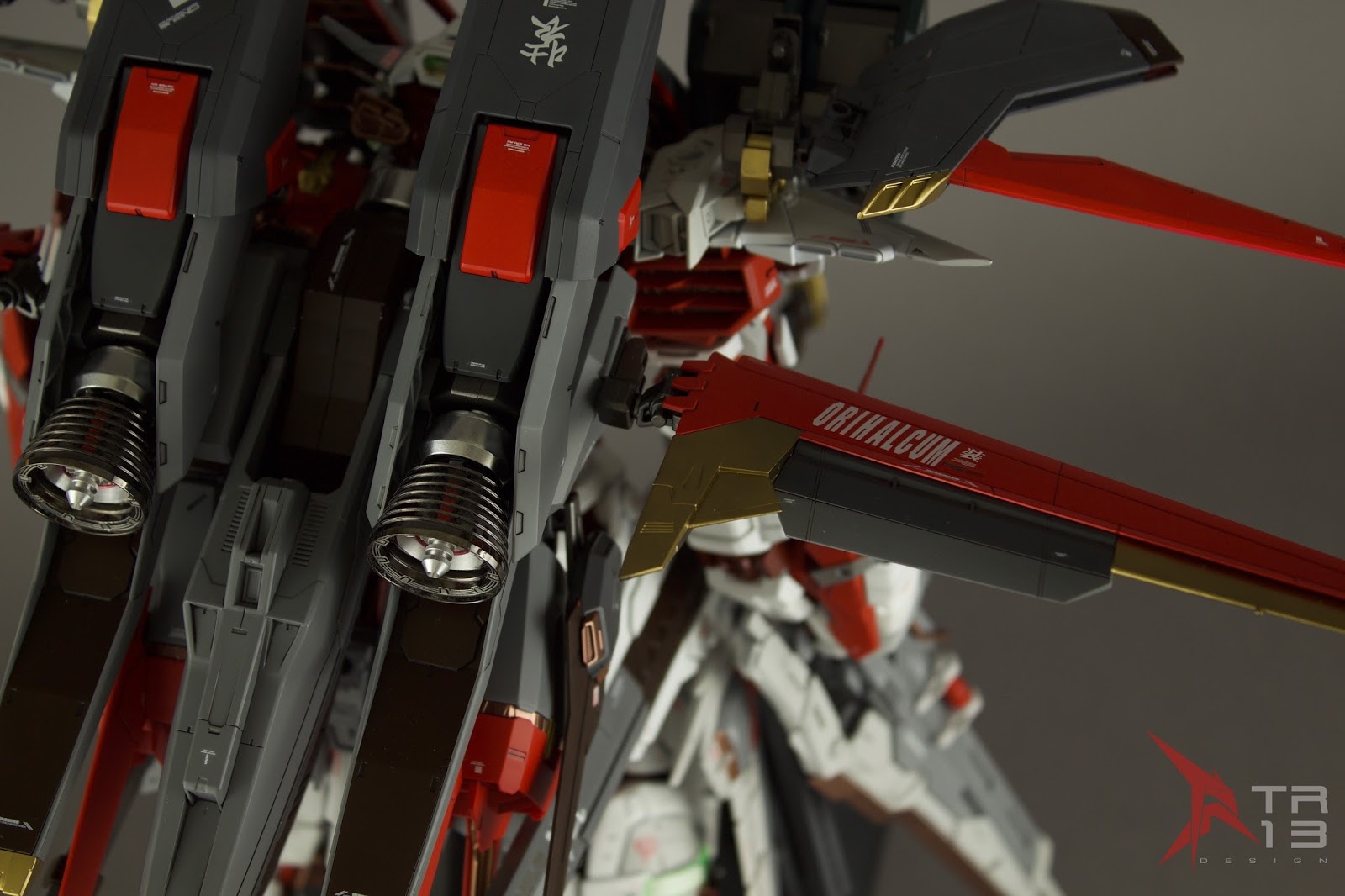 Custom Build: PG 1/60 Gundam Astray Red Frame "Raizen" Full Armour Mode