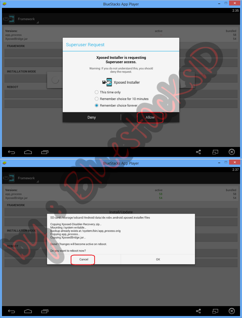 How To Install Xposed On Bluestacks - BluestacksID