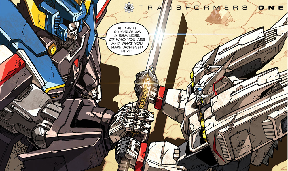 Transformers Square One: IDW Drift #4 C4 Exclusive with Alex Milne Sketch