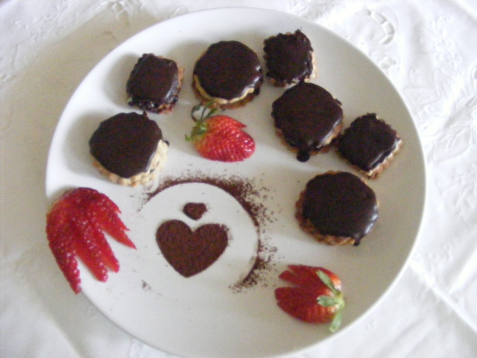 Maria-Backerei: Csokis mogyorós linzer