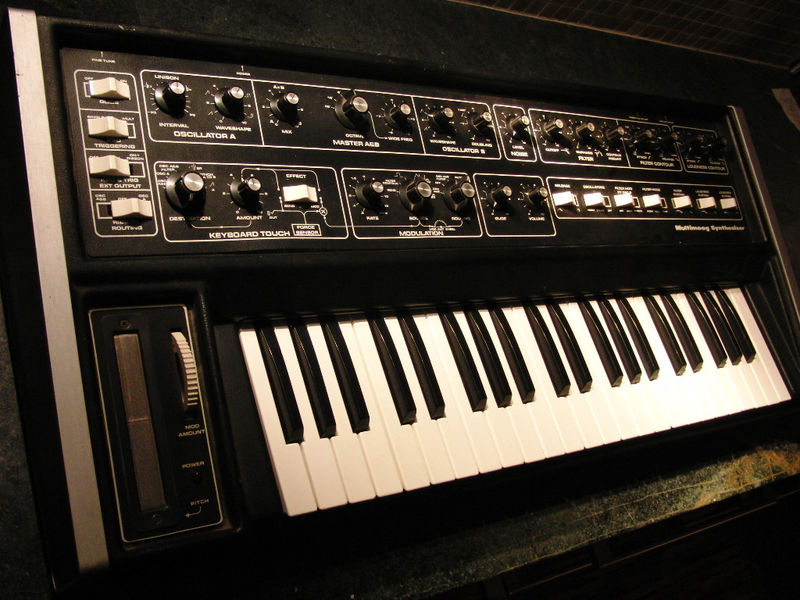 MATRIXSYNTH: Moog Multimoog Vintage Analog Synthesizer with Aftertouch