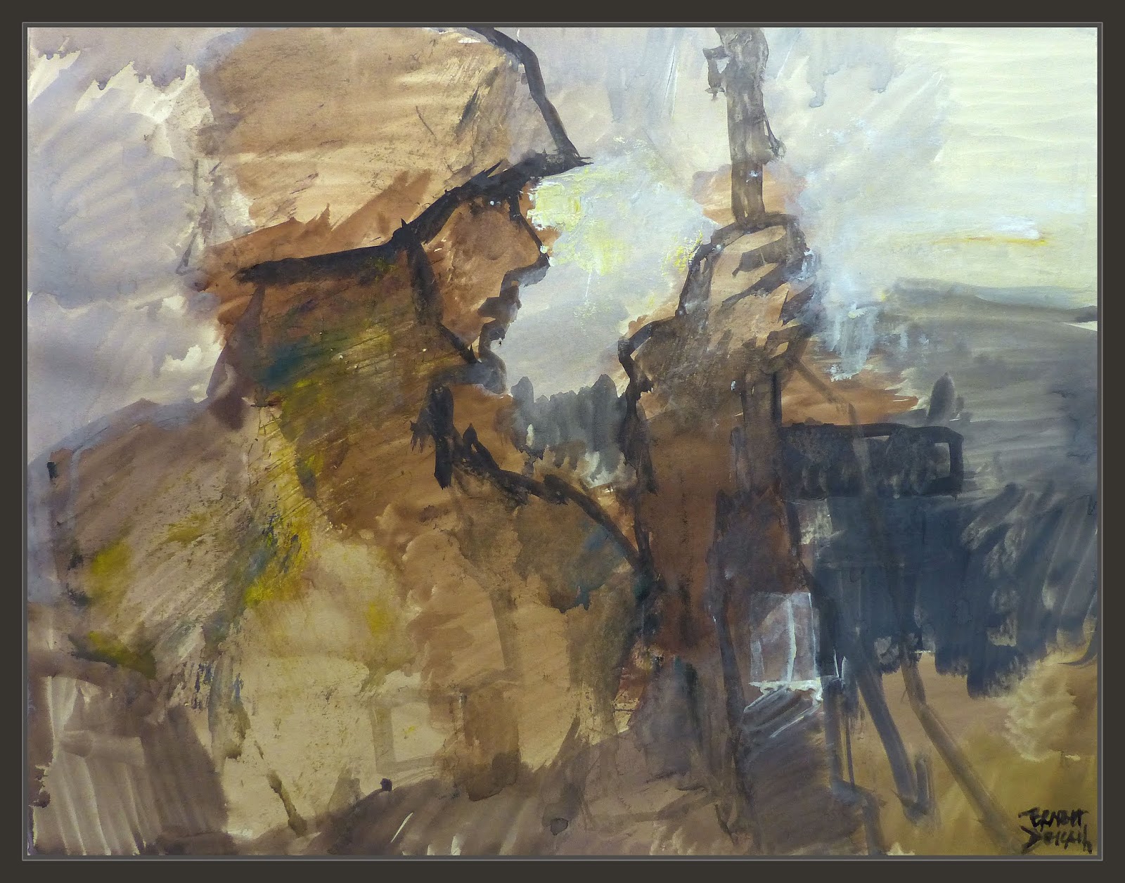 Ernest Descals.Artista Pintor: SOLDADO ALEMAN-ARTE-PINTURA-SEGUNDA ...