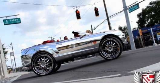 Tuning Camaro with 32-inch wheels