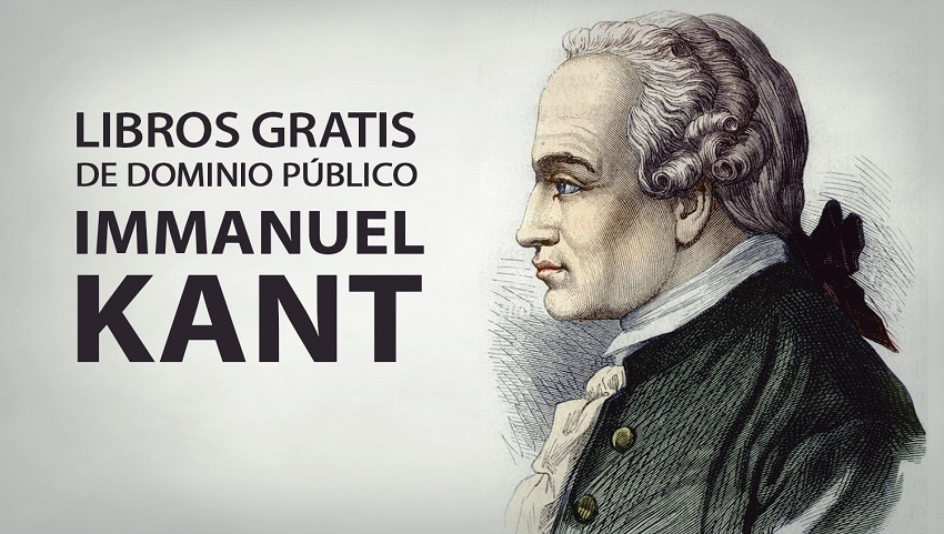 Libros digitales gratis de Immanuel Kant (dominio público)