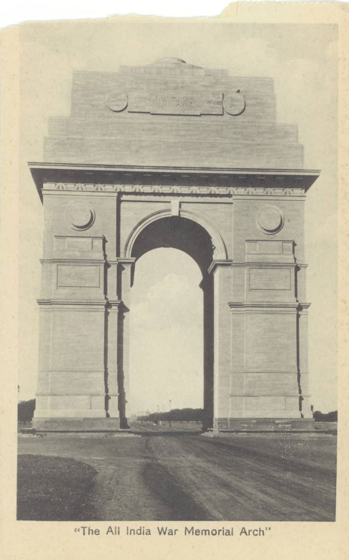 The All India War memorial Arch (India Gate Delhi) - Old Indian Photos