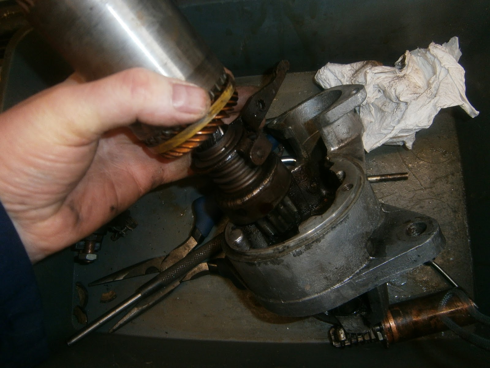 Lotus Excel Restoration: The Lucas 3M100 starter motor revisited.