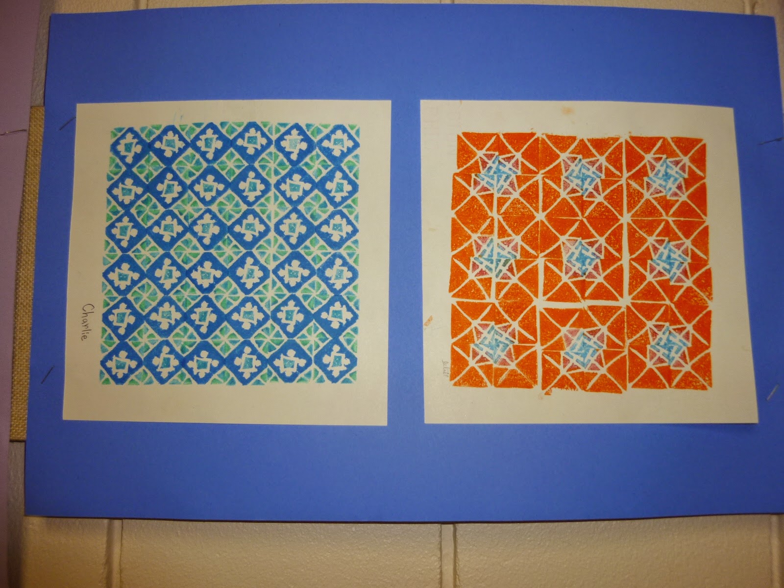 Mrs. Werner's Art Room: 5th Grade Printmaking