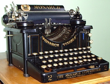 Davis Typewriter Works: The Monarch Typewriter - a brief review