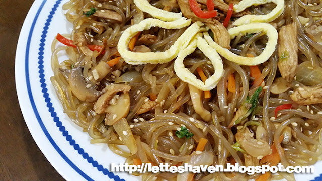 Lette's Haven: Easy Japchae Recipe