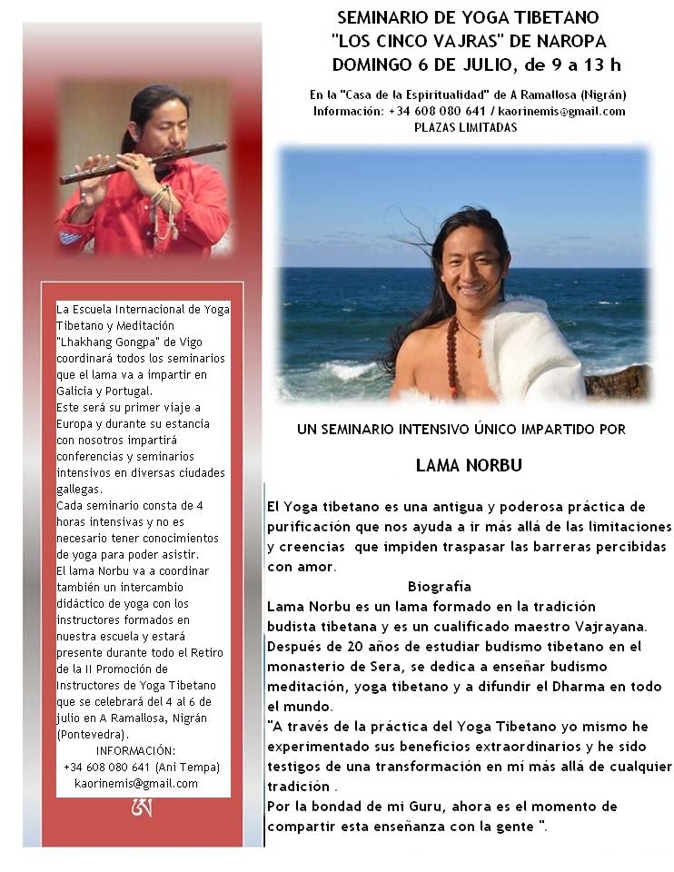 YOGA TIBETANO: JAMYANG YOGA(c) y MEDITACIÓN. CLASES Y CURSOS DE ...