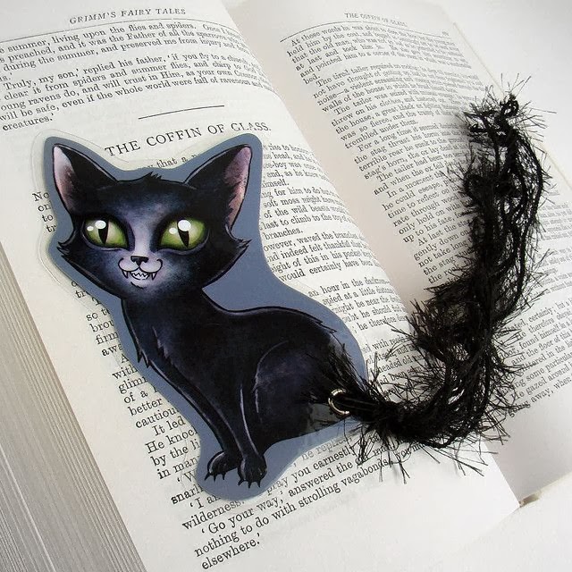 Mirage Bookmark: Bad Cat Bookmark