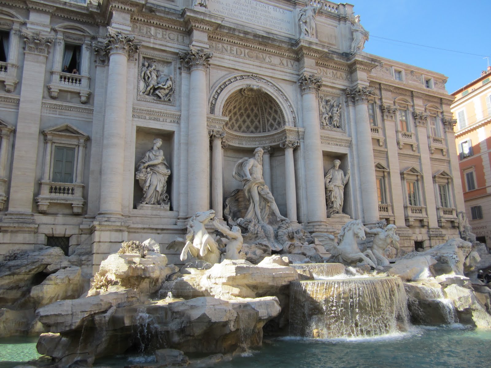 The Coliseum, Palatine Hill, Trevi Fountain, The Pantheon, House of ...