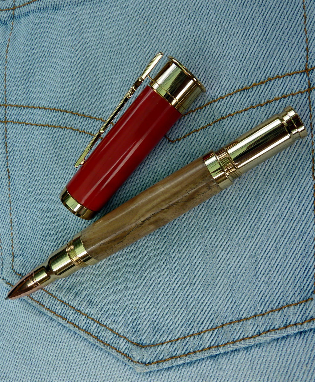 Wool 'n' Wood: Over & Under 12 Gauge Shotgun Pen