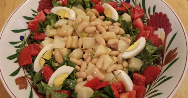 "So what are you making for dinner?": Rustic Salad